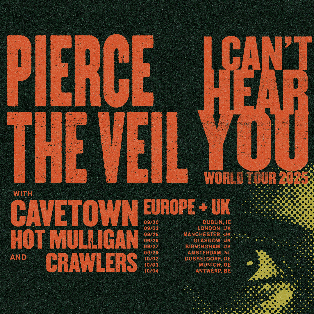 Pierce The Veil Announces "I Can’t Hear You Tour" World Tour - FOREVER LOUD